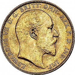 Sovereign from 1905 - UNITED KINGDOM 1902-10 - Edward VII - The Coin ...