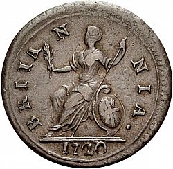 Farthing from 1720 - UNITED KINGDOM 1714-27 - George I - The Coin Database