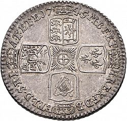 Shilling from 1745 - UNITED KINGDOM 1727-60 - George II - The Coin Database