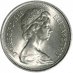 5p from 1968 - UNITED KINGDOM 1971-up - Elizabeth II - Decimal Coinage ...