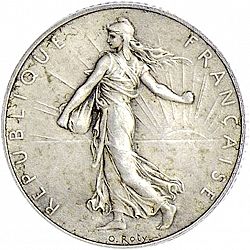 1 Franc from 1898 - FRANCE 1871-1940 - Third Republic - The Coin Database