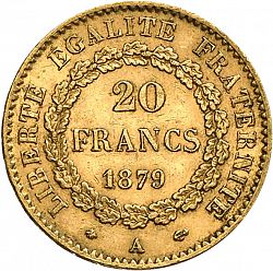 20 Francs from 1879 - FRANCE 1871-1940 - Third Republic - The Coin Database