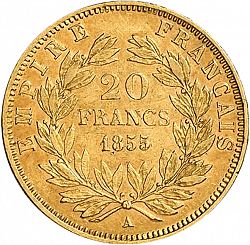20 Francs from 1855 - FRANCE 1852-1870 - Napoléon III - The Coin Database