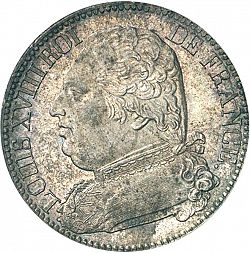 5 Francs from 1815 - FRANCE 1814-1824 - Louis XVIII - The Coin Database