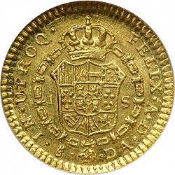 1 Escudo from 1779 - SPAIN 1759-88 - CARLOS III - The Coin Database