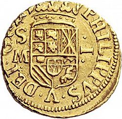 1 Escudo from 1701 - SPAIN 1700-46 - FELIPE V - The Coin Database