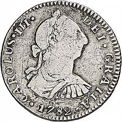 1 Real from 1782 - SPAIN 1759-88 - CARLOS III - The Coin Database