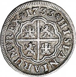 1 Real from 1733 - SPAIN 1700-46 - FELIPE V - The Coin Database