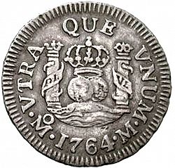 half Real from 1764 - SPAIN 1759-88 - CARLOS III - The Coin Database