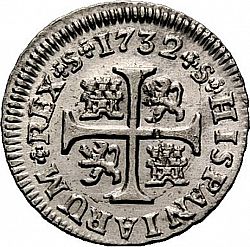 half Real from 1732 - SPAIN 1700-46 - FELIPE V - The Coin Database