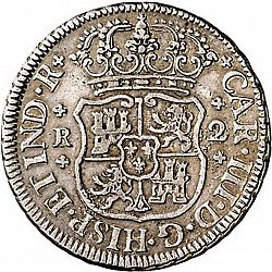 2 Reales from 1763 - SPAIN 1759-88 - CARLOS III - The Coin Database