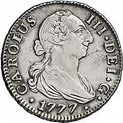 2 Reales from 1777 - SPAIN 1759-88 - CARLOS III - The Coin Database