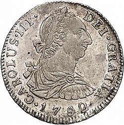 2 Reales from 1782 - SPAIN 1759-88 - CARLOS III - The Coin Database