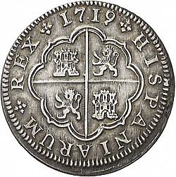 2 Reales from 1719 - SPAIN 1700-46 - FELIPE V - The Coin Database