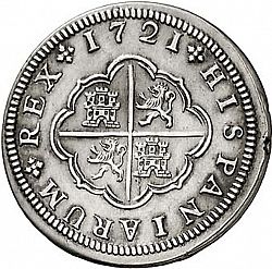 2 Reales from 1721 - SPAIN 1700-46 - FELIPE V - The Coin Database