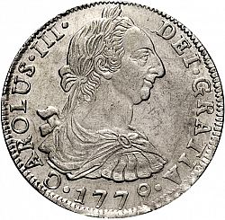 8 Reales from 1779 - SPAIN 1759-88 - CARLOS III - The Coin Database