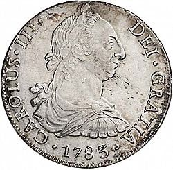 8 Reales from 1783 - SPAIN 1759-88 - CARLOS III - The Coin Database