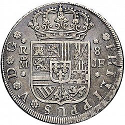 8 Reales from 1734 - SPAIN 1700-46 - FELIPE V - The Coin Database