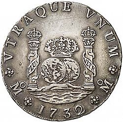 8 Reales from 1732 - SPAIN 1700-46 - FELIPE V - The Coin Database