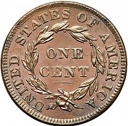 1 cent from year 1836 - UNITED STATES Coronet coin - The Coin Database