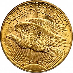 20 dollar from year 1920 - UNITED STATES Saint-Gaudens - With motto ...